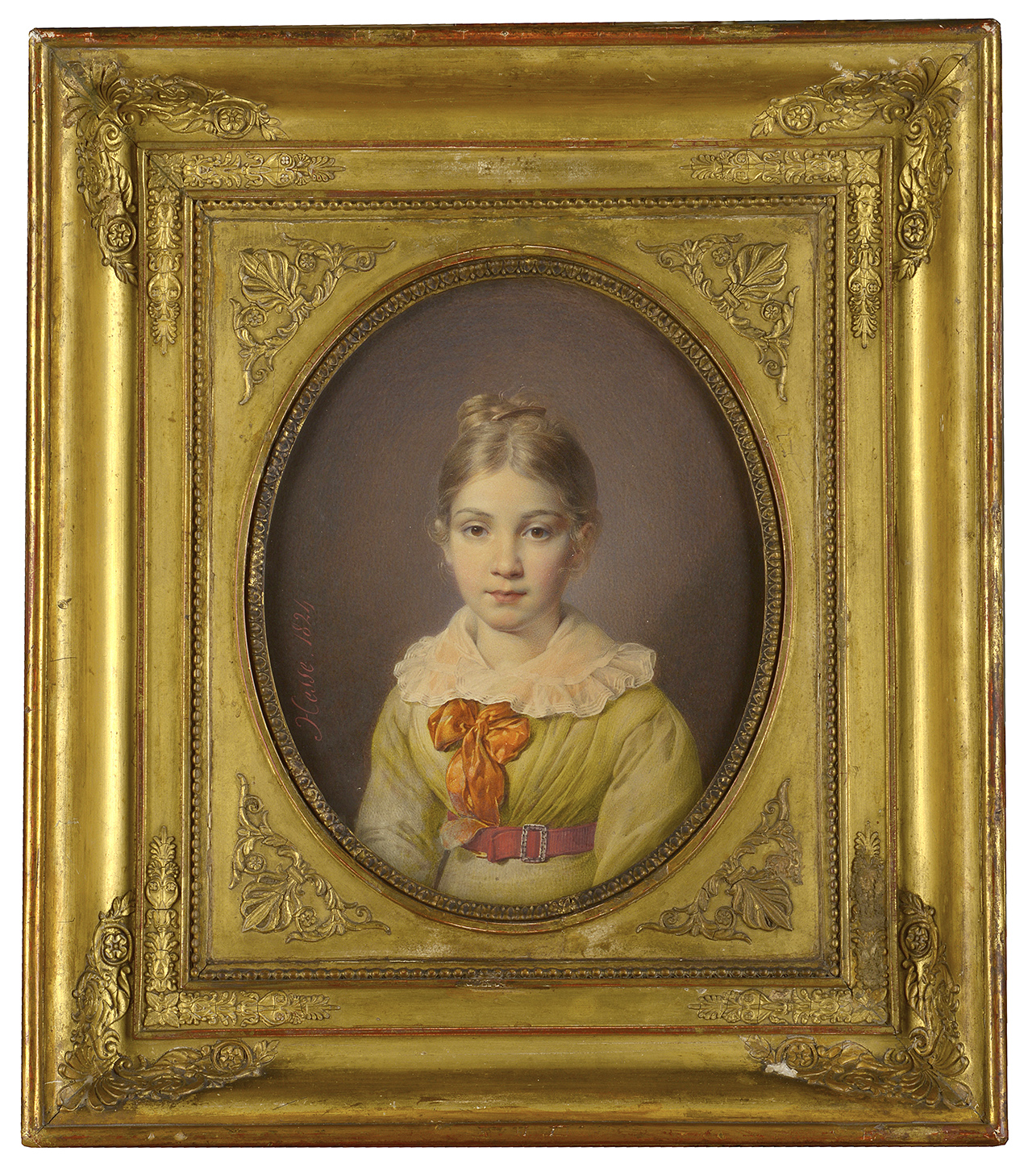 Henri Joseph HESSE | Portrait of a Young Girl